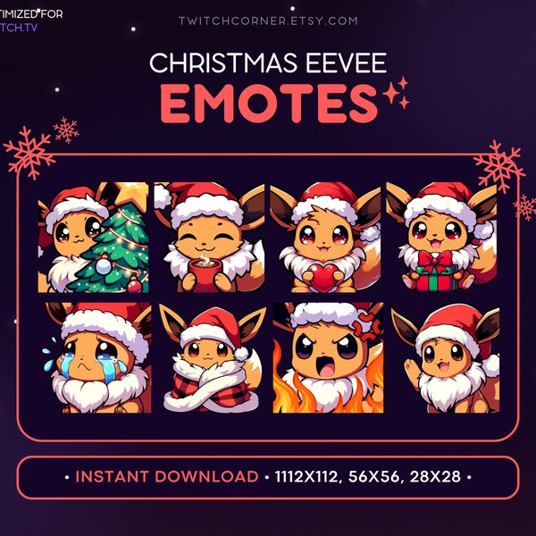 Eevee Mad Emote - Etsy