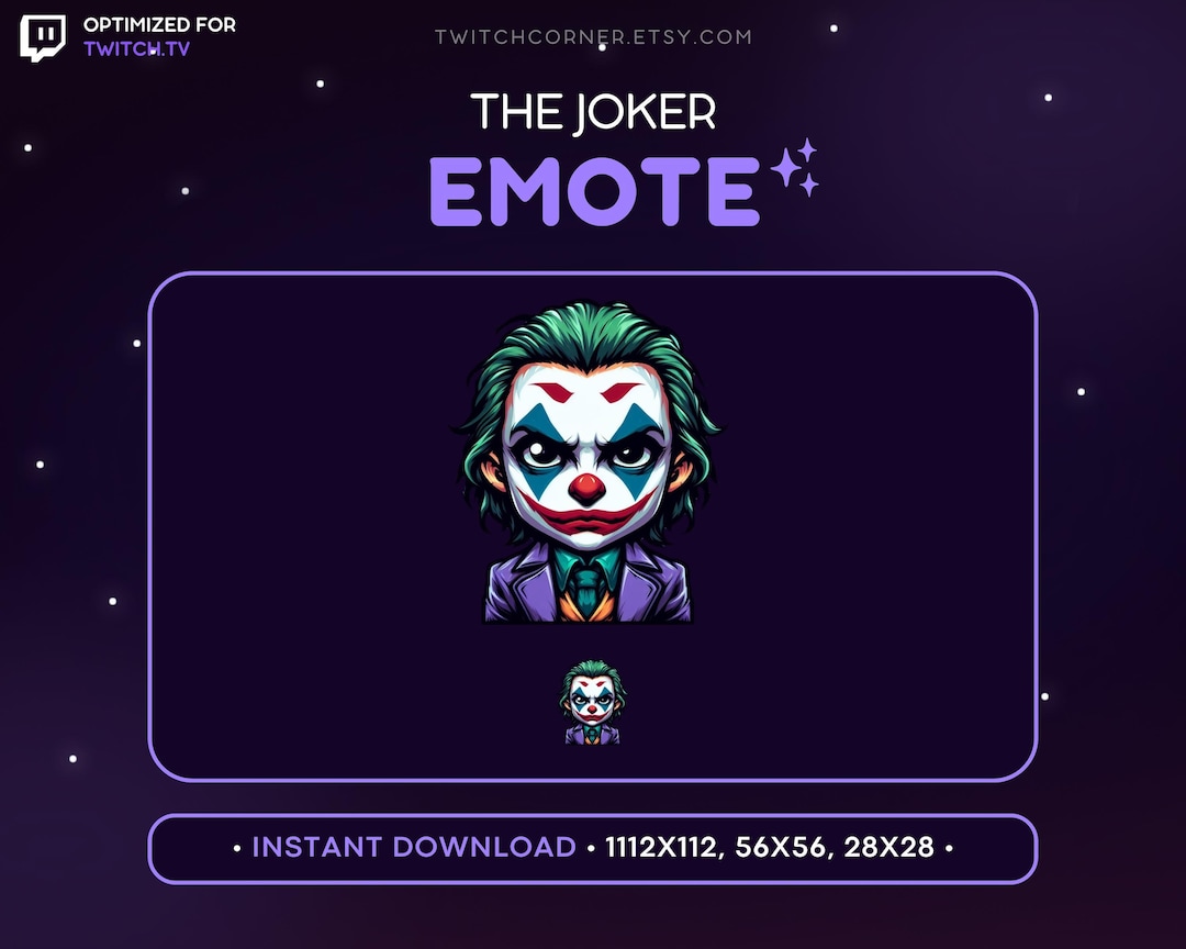 Joker Twitch Emote