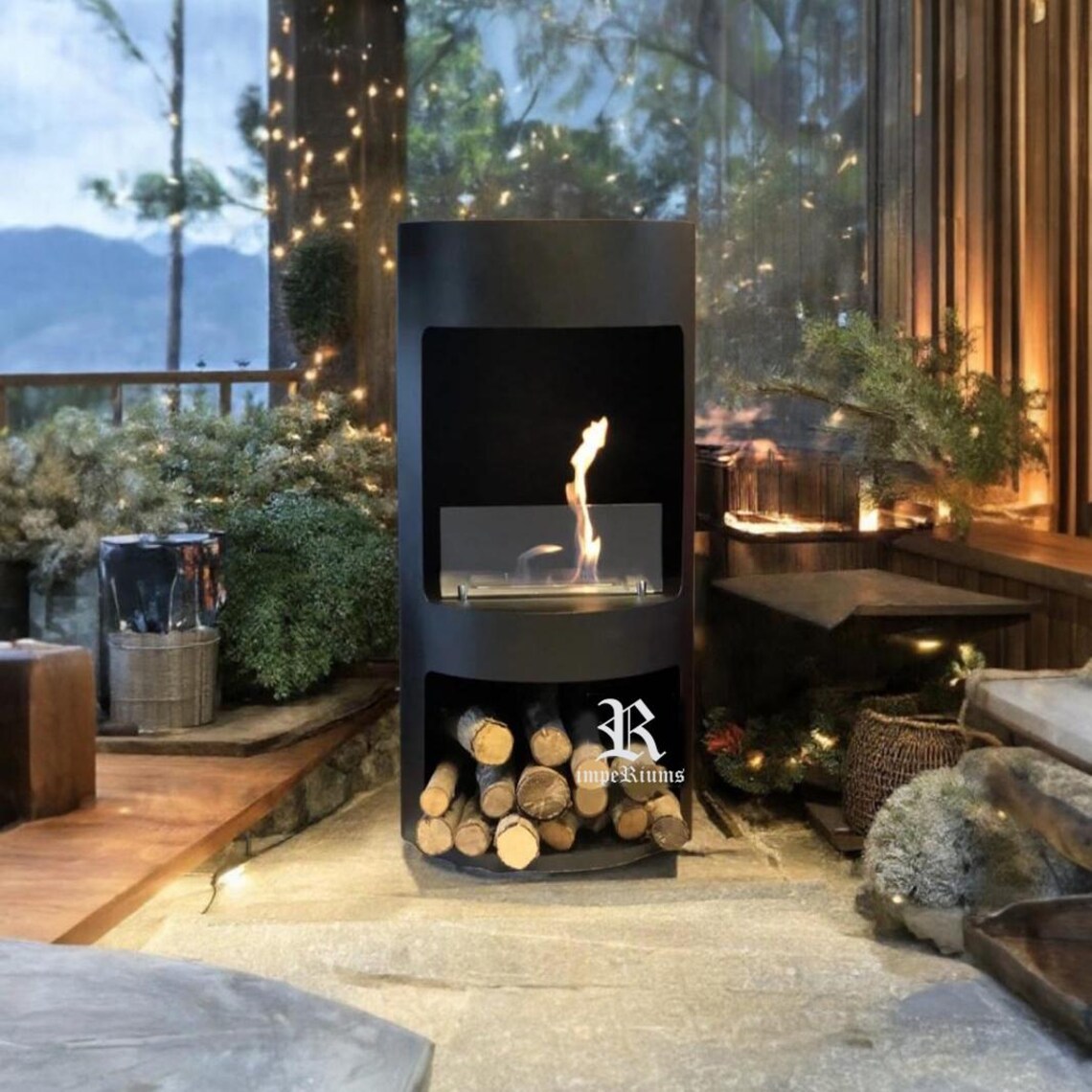Imperiums Moka Bioethanol Fireplace | Freestanding Portable Ethanol ...