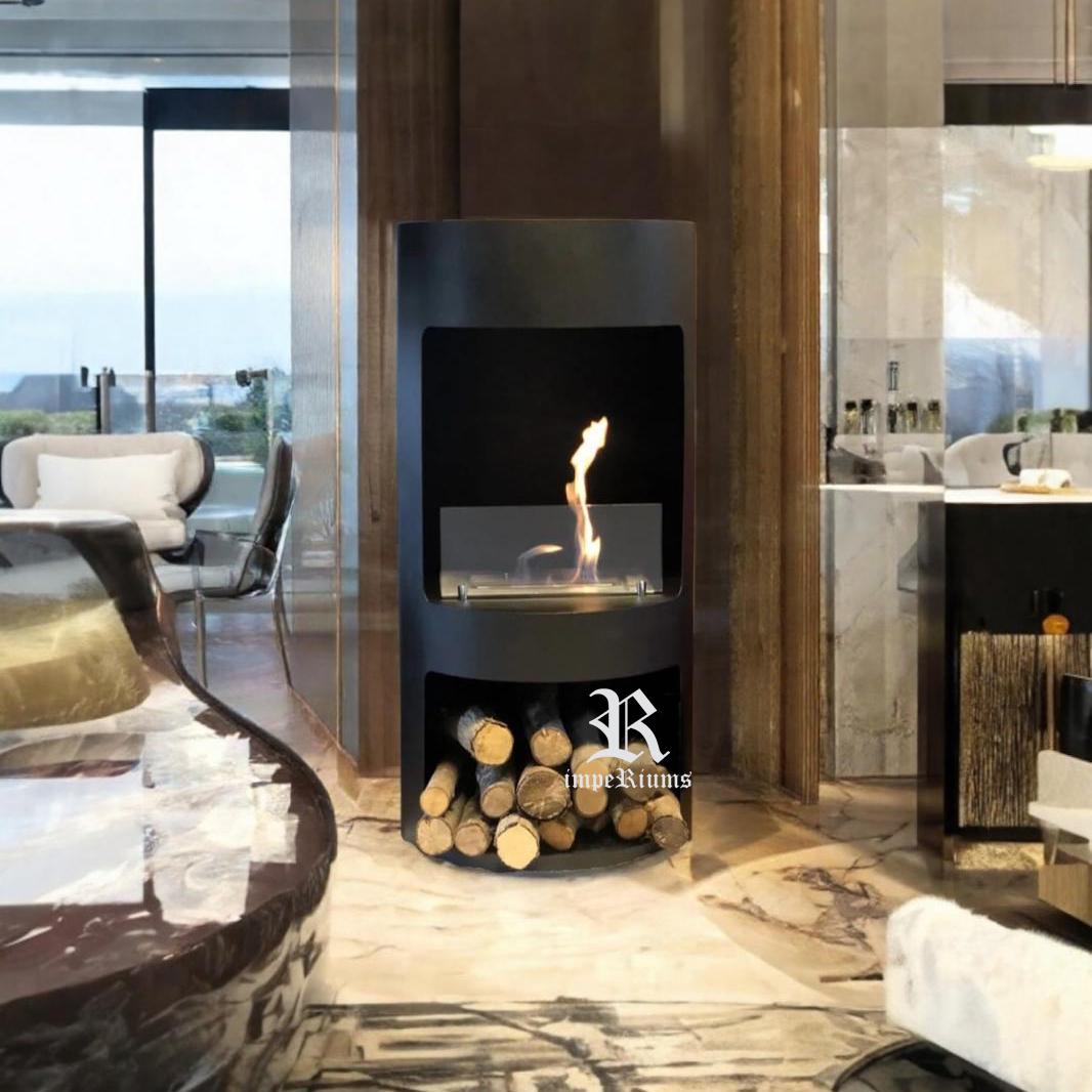 Imperiums Moka Bioethanol Fireplace | Freestanding Portable Ethanol ...