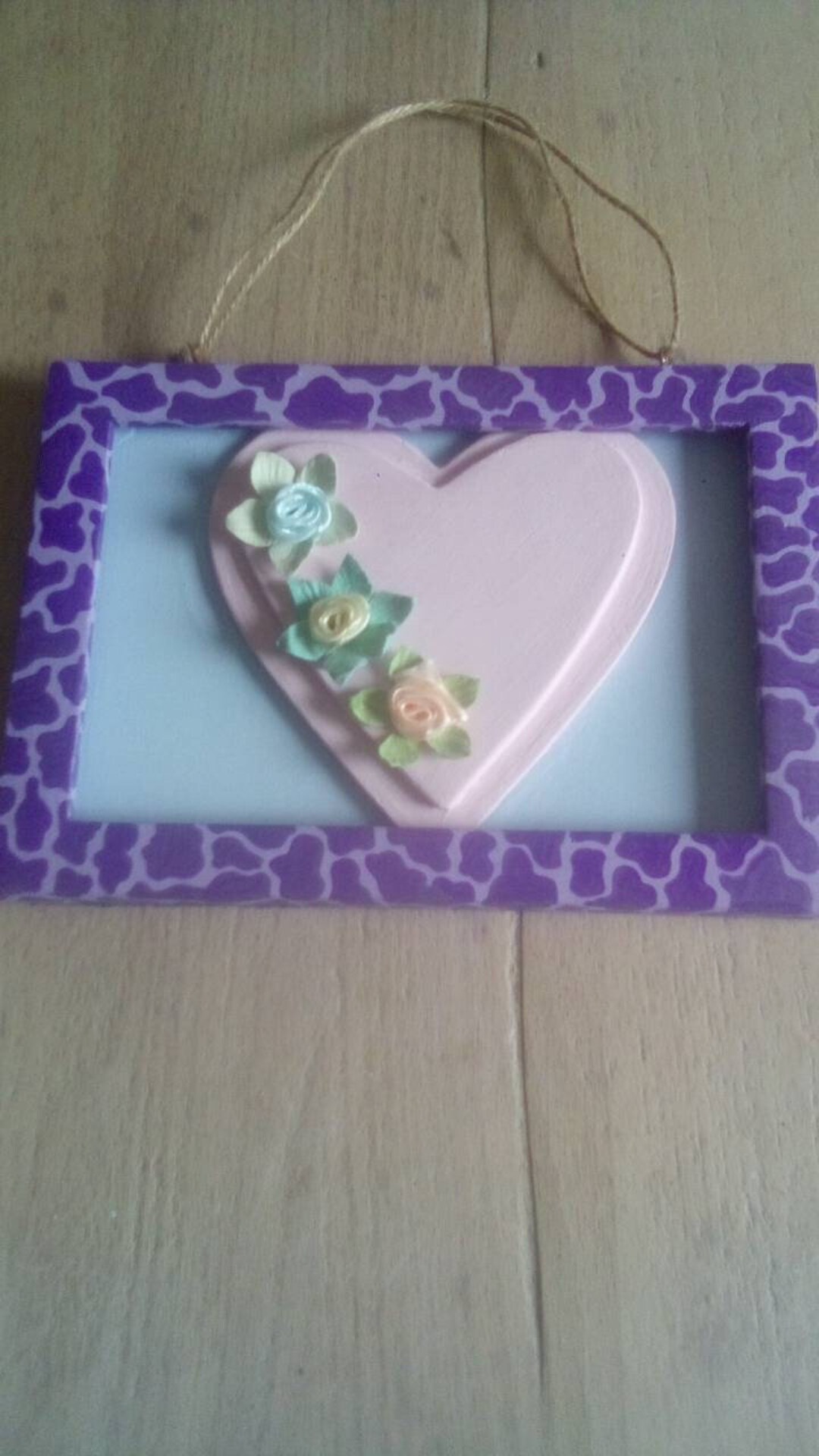 Cow Paw Print Picture Frame - Etsy