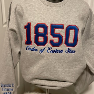 OES SISTAR, OES Sister, Sisterhood Sweatshirt or Crewneck - Etsy