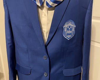 Zeta Phi Beta, 1920, J16, Sorority, Zeta , Crest Embroidered Sweatshirt ...