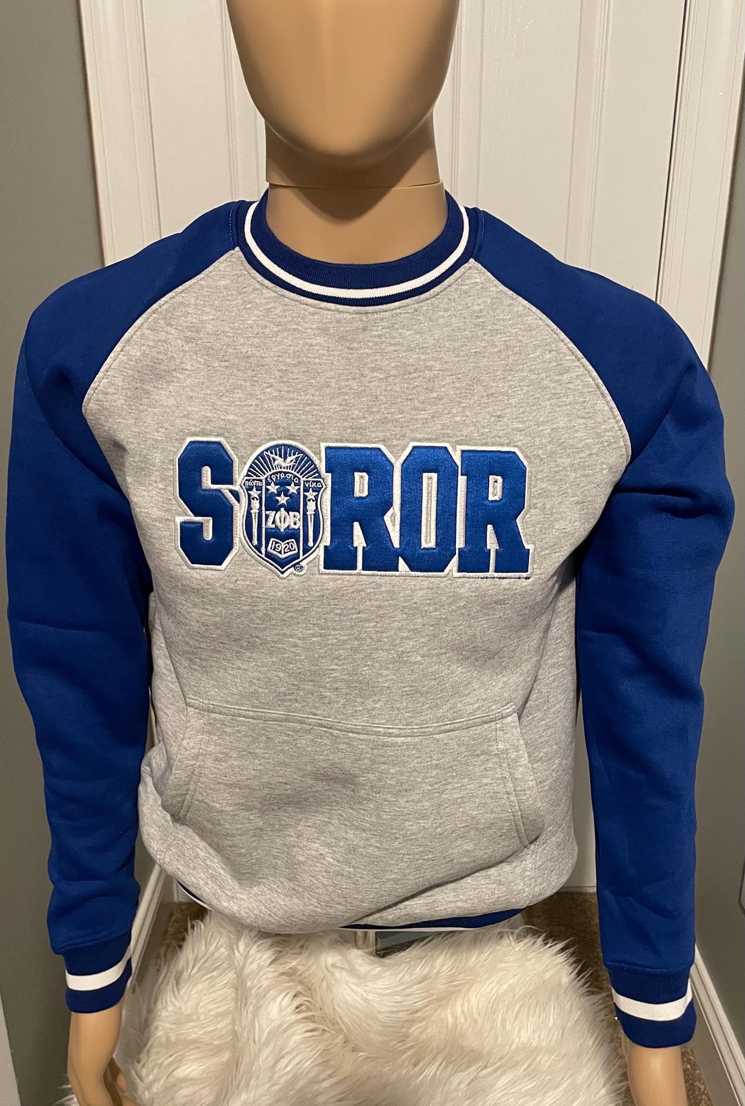 Zeta Phi Beta Embroidered Sorority Sweatshirt, 1920, J16, Sorority ...
