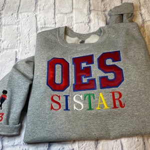 OES SISTAR, OES Sister, Sisterhood Sweatshirt or Crewneck - Etsy