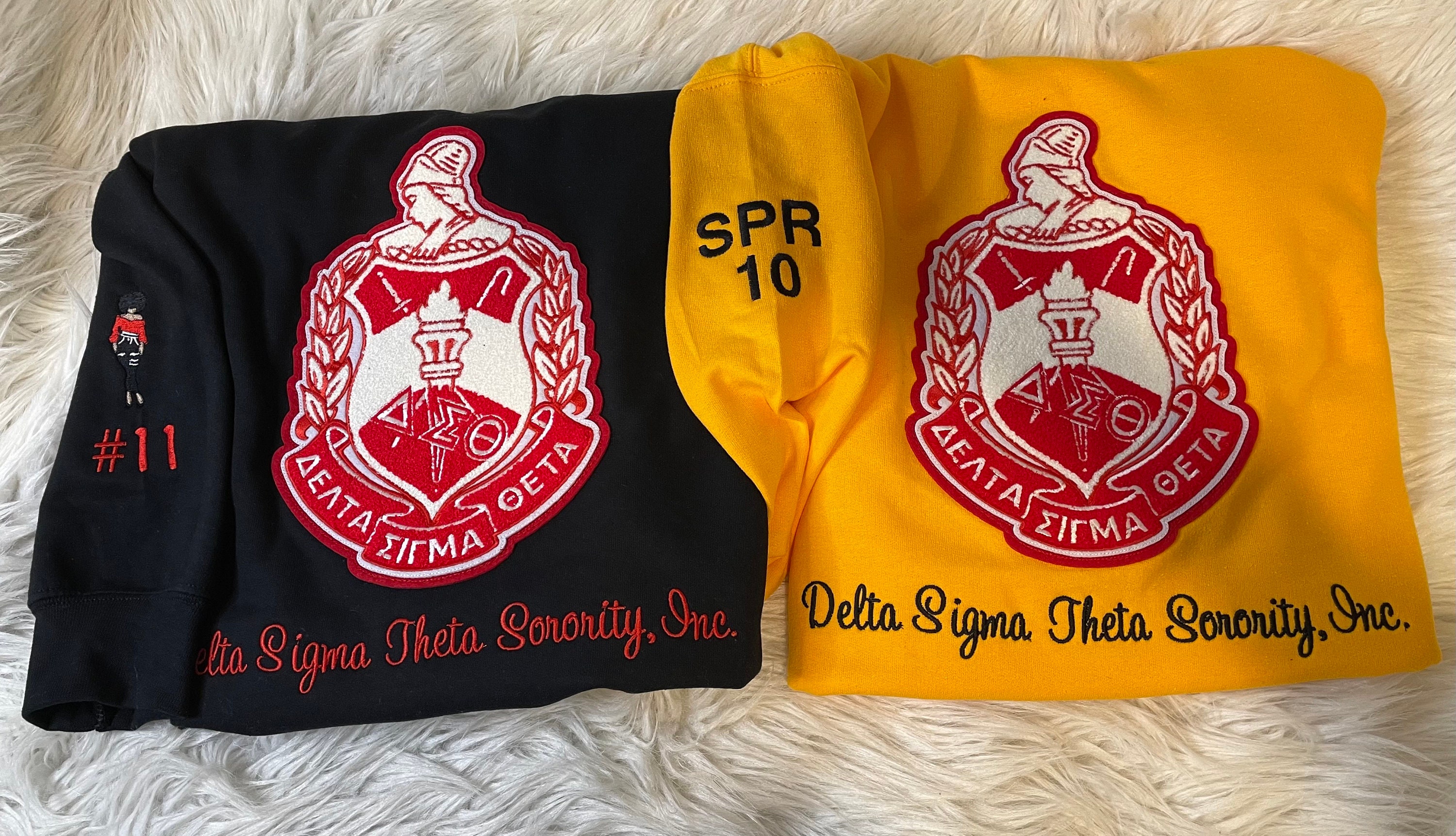 Delta Sigma Theta, 1913, J13, Sorority, Delta , Crest Embroidered ...