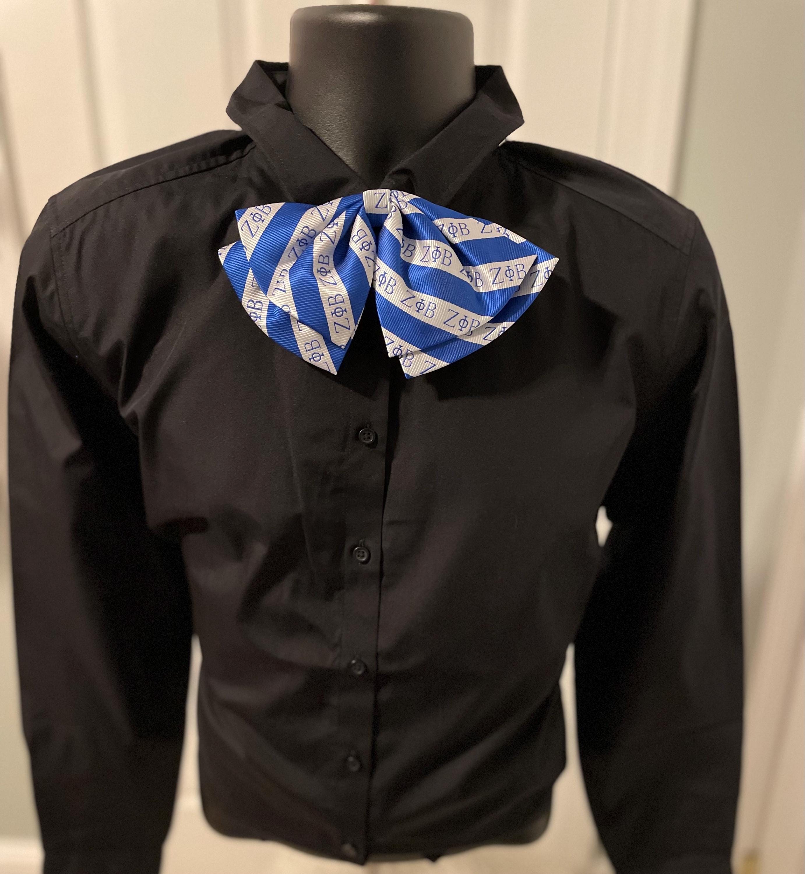Zeta Phi Beta Adjustable Bow Tie. - Etsy
