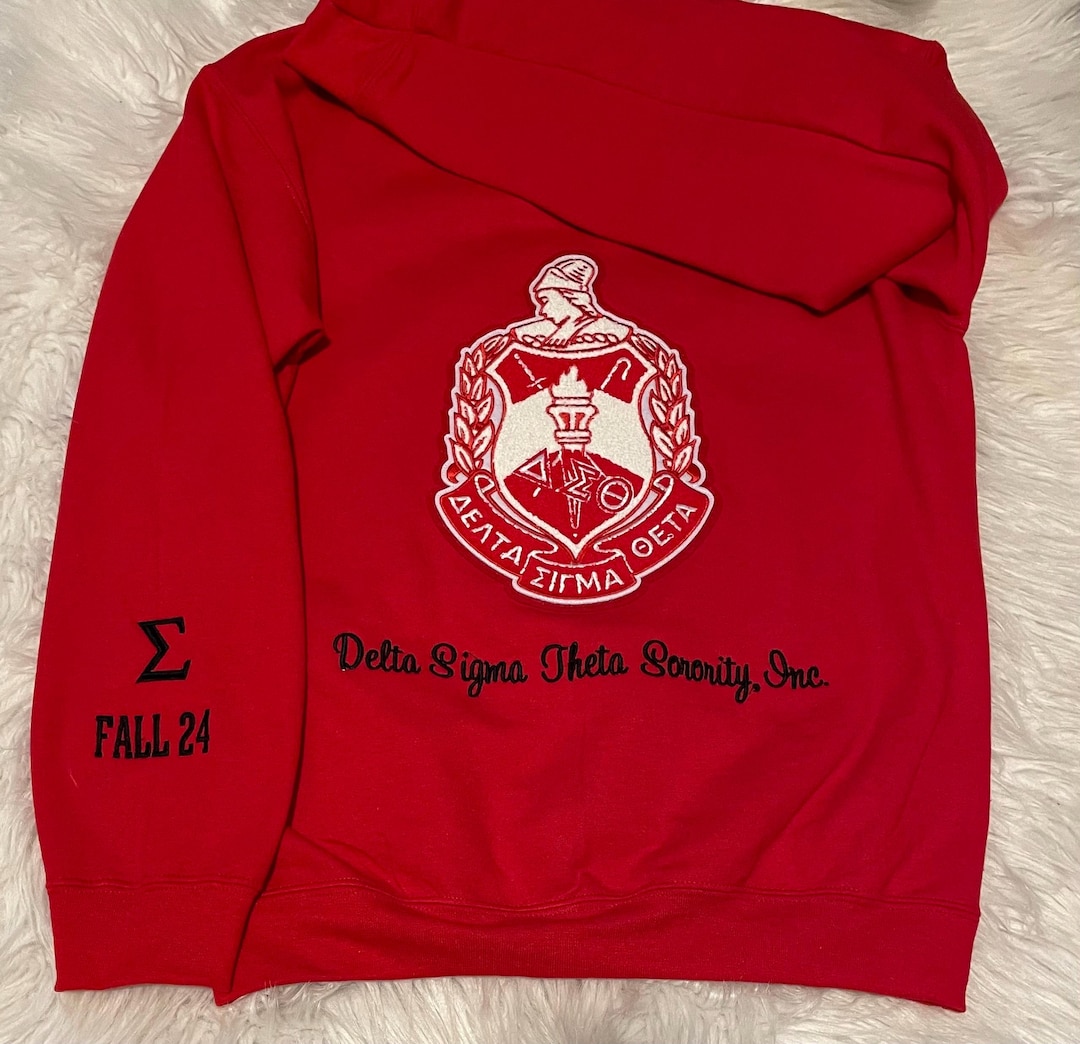 Delta Sigma Theta, 1913, J13, Sorority, Delta , Crest Embroidered ...