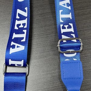 Zeta Phi Beta Adjustable Purse Strap and Clear Purse. - Etsy