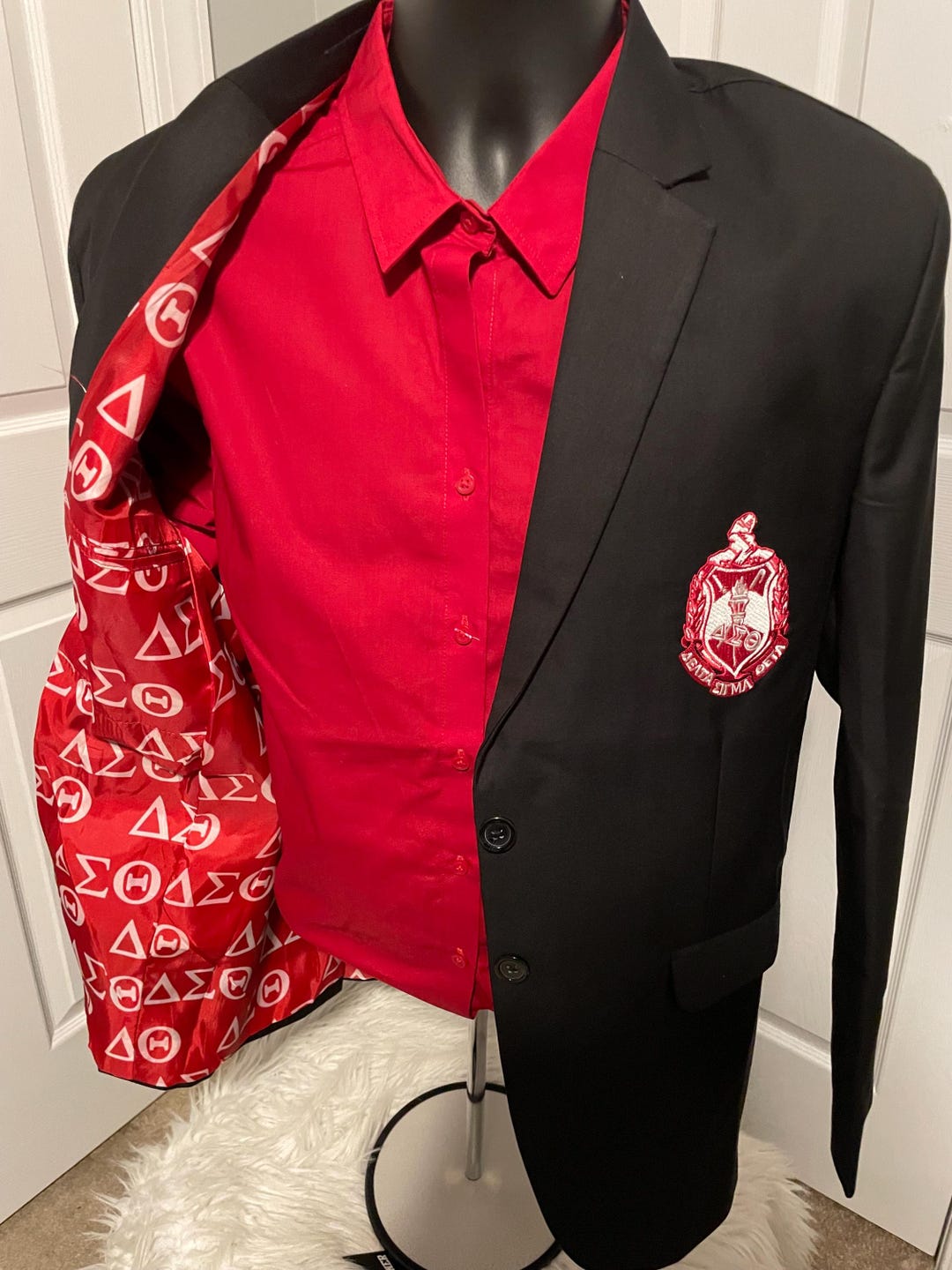 Delta Sigma Theta Blazer, Delta Sigma Theta Jacket, - Etsy
