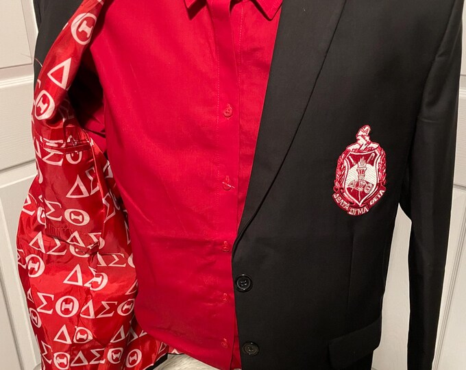 Delta Sigma Theta Blazer, Delta Sigma Theta Jacket, - Etsy
