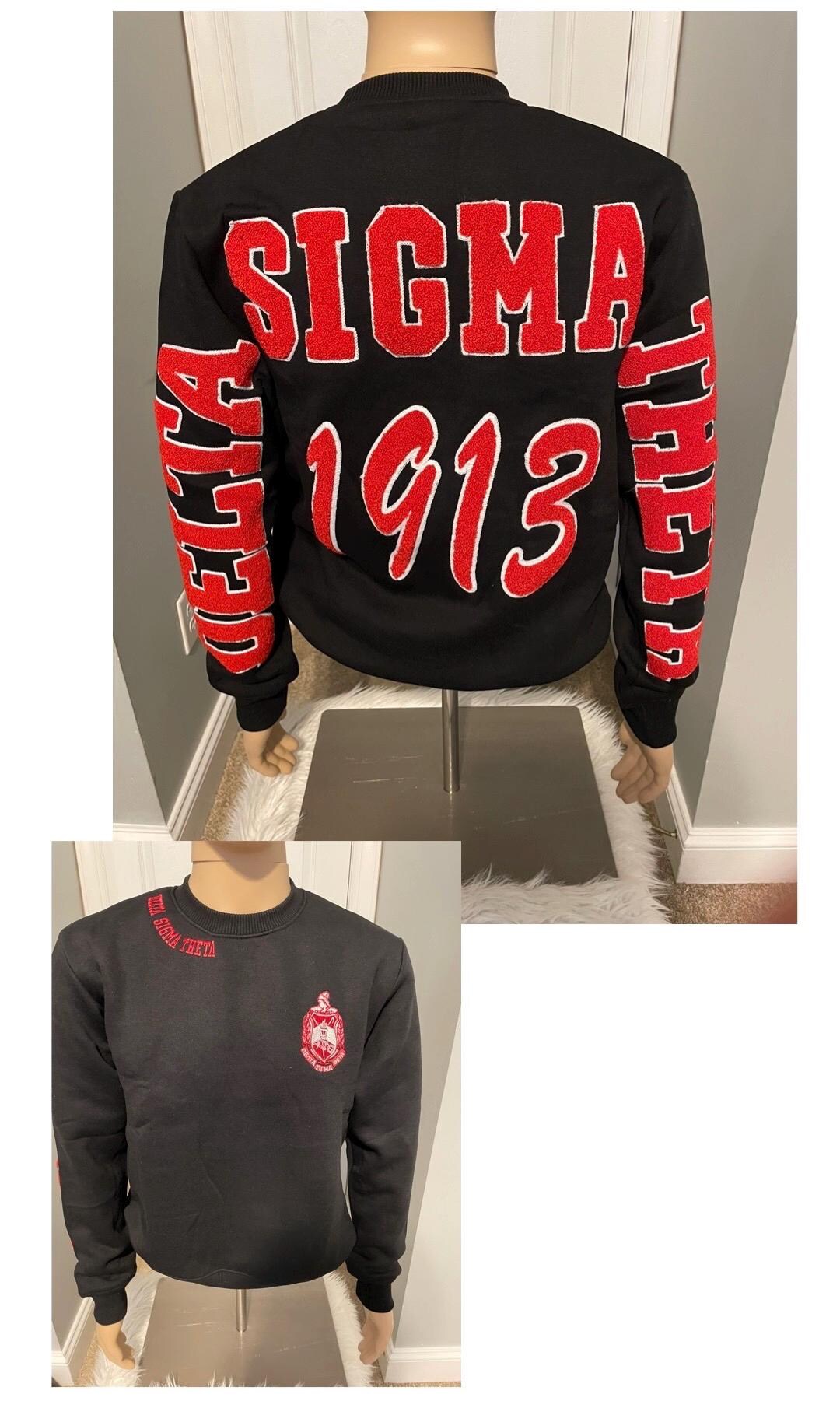 Delta Sigma Theta, J13, Sorority, Delta Embroidered Sweatshirt or ...