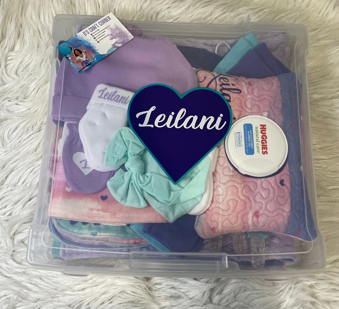Custom Baby Shower Box Personalized Baby Shower Boxbaby Shower Gift ...
