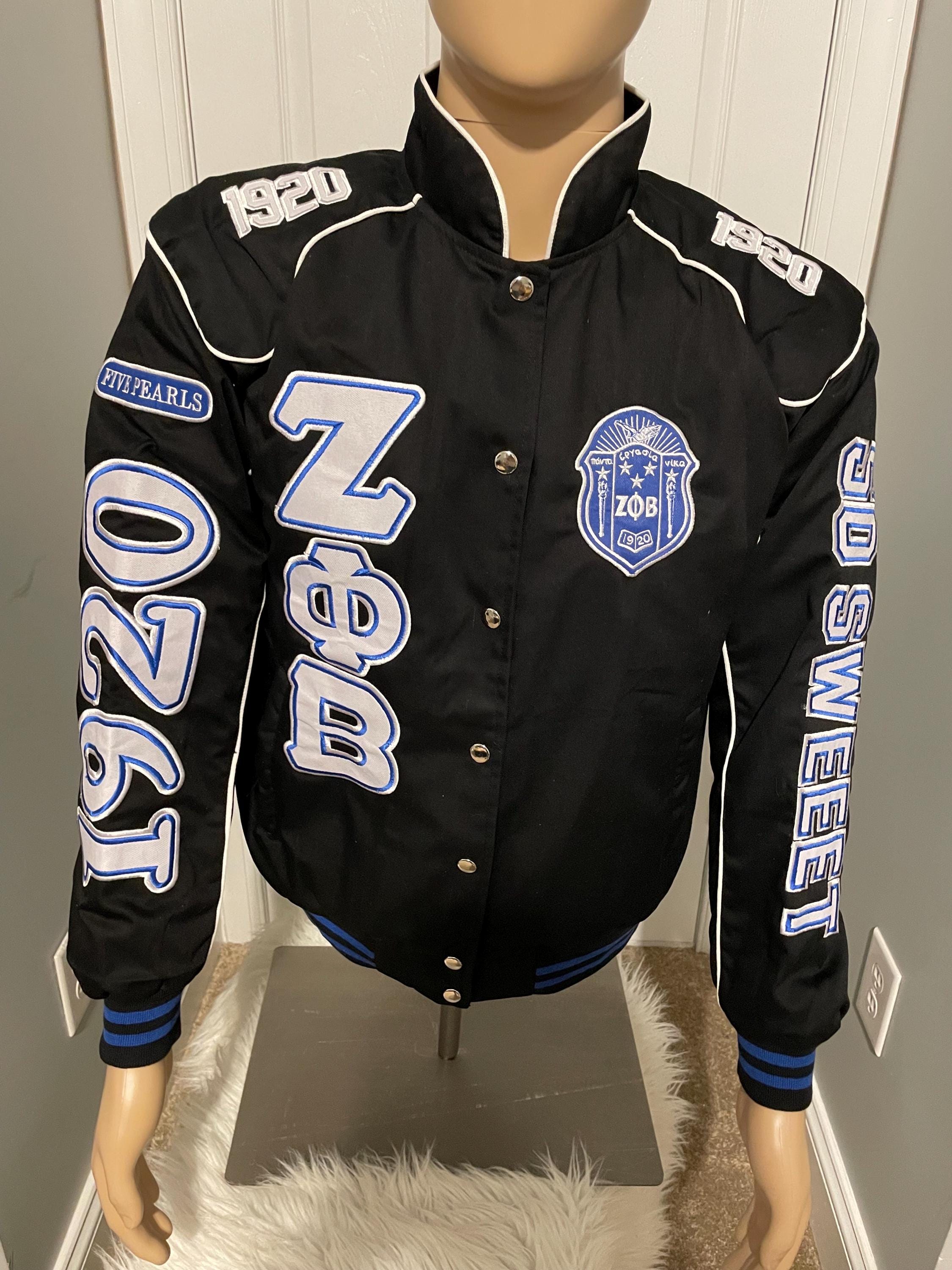 Zeta Phi Beta Race Jacket,zeta Phi Beta , so Sweet, Finer Womanhood ...