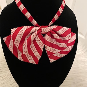 Delta Sigma Theta Adjustable Bow Tie. - Etsy