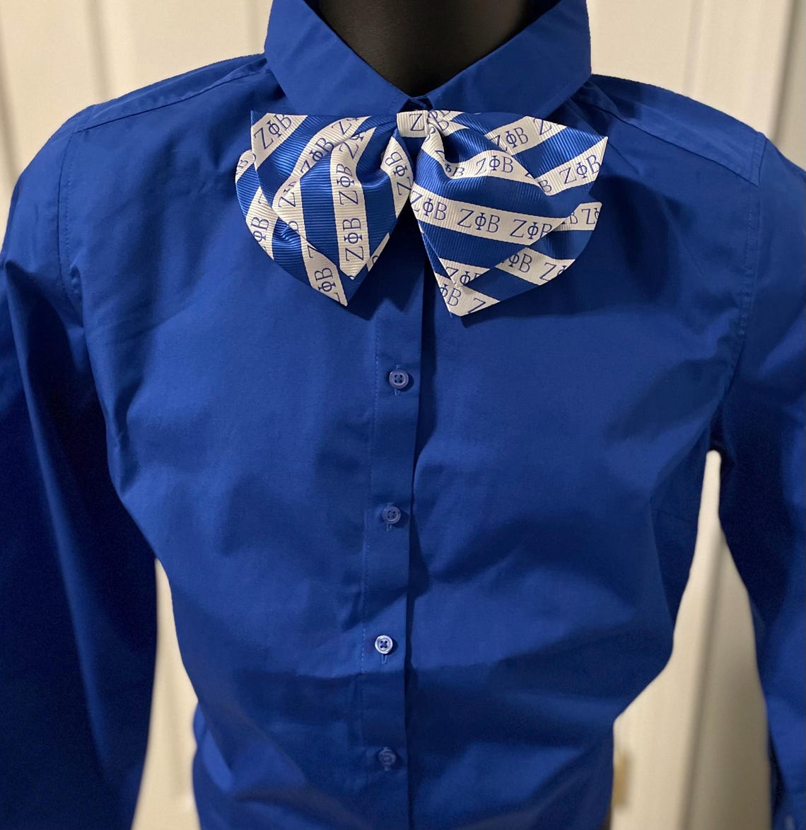 Zeta Phi Beta Adjustable Bow Tie. - Etsy