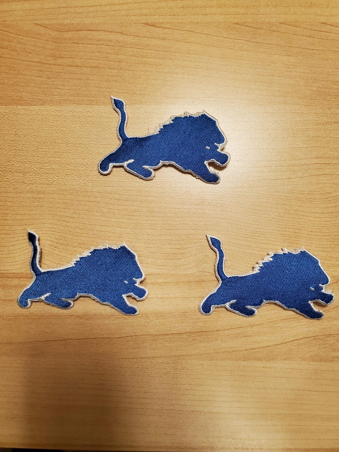 DETROIT Iron on or Sewn Patches Lot of 3 - Etsy