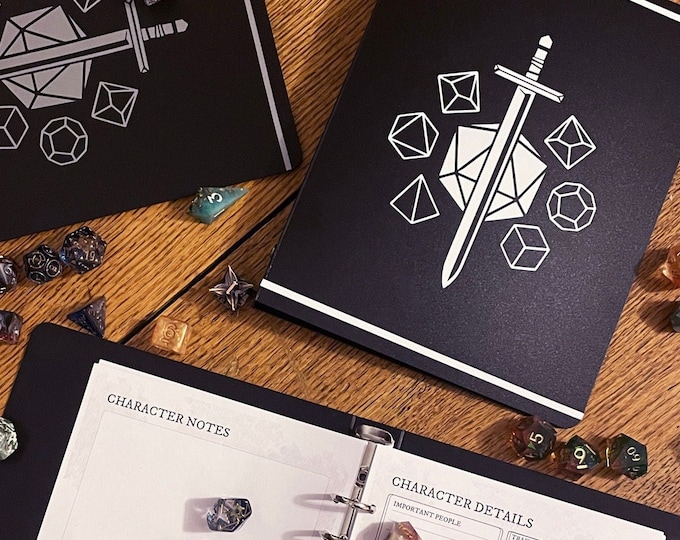Ultimate D&D 5e Character Binder - Etsy