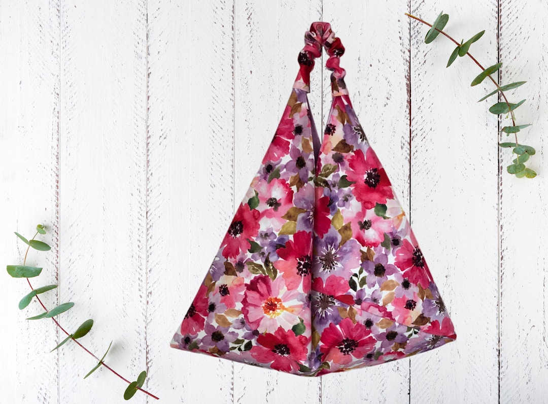 JAPANESE ORIGAMI BAG, Tote Bag for Women,medium Size Triangle Tote Bag ...