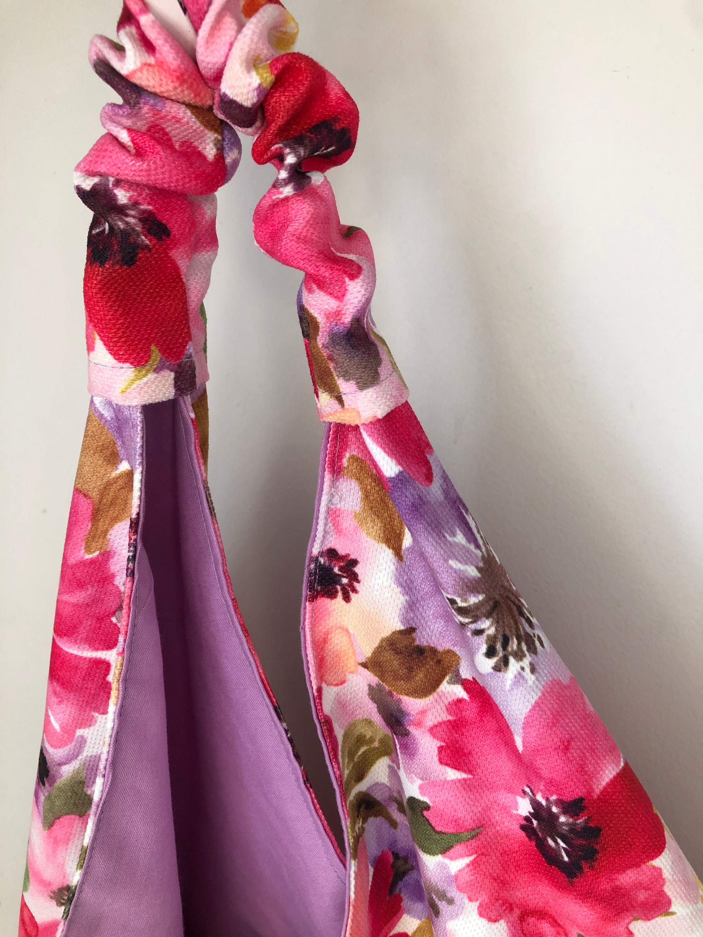 JAPANESE ORIGAMI BAG Medium Size Triangle Tote Bag Bento - Etsy