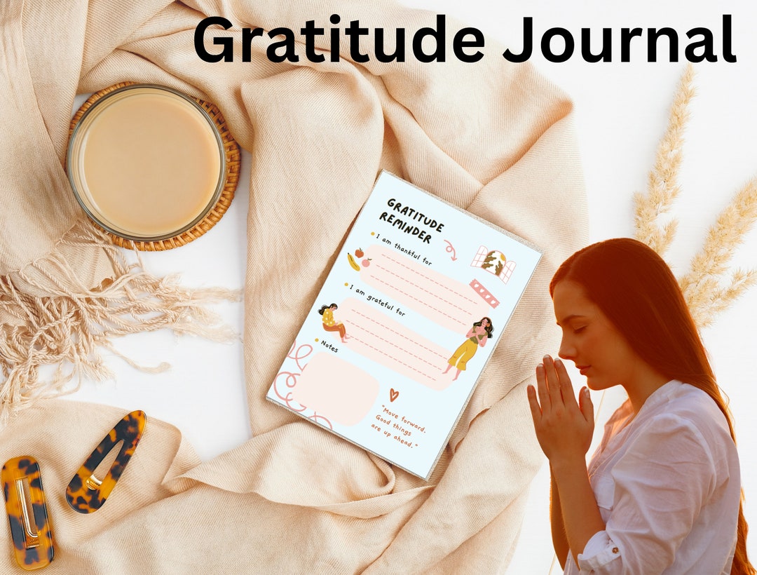 Gratitude Reminder, Journal Template, Printable Journal, Printable ...