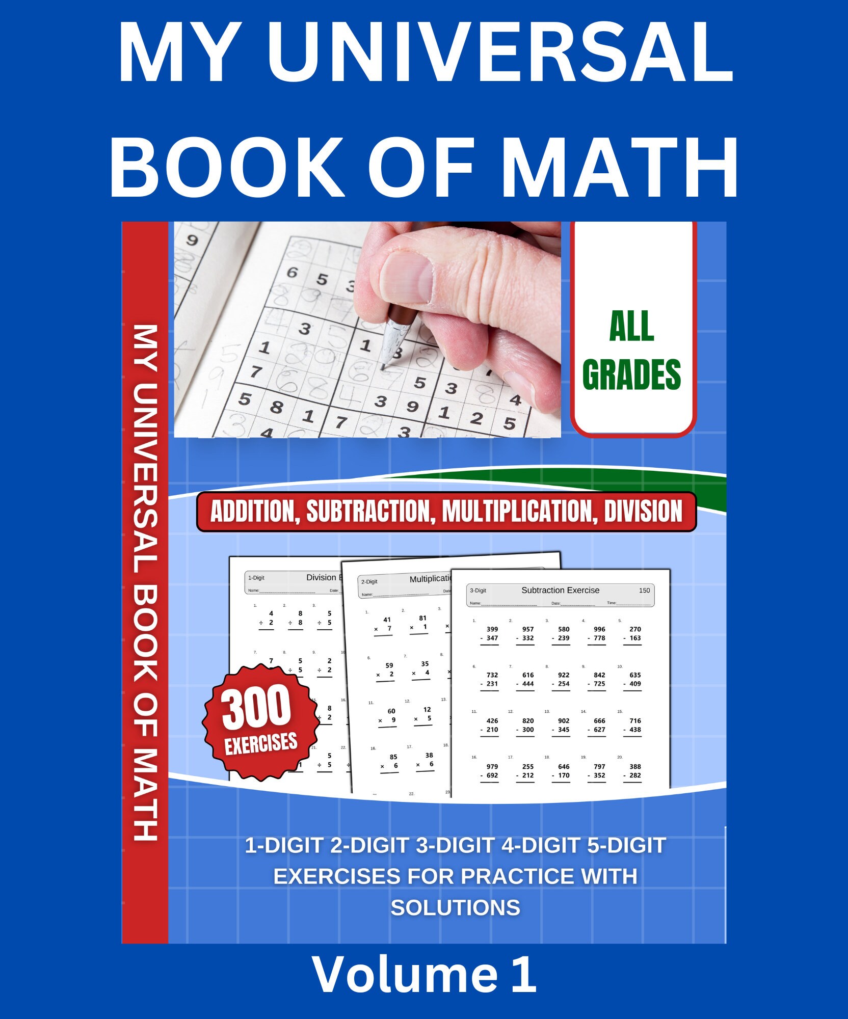 My Universal Book of Math Addition Subtraction - Etsy Ireland