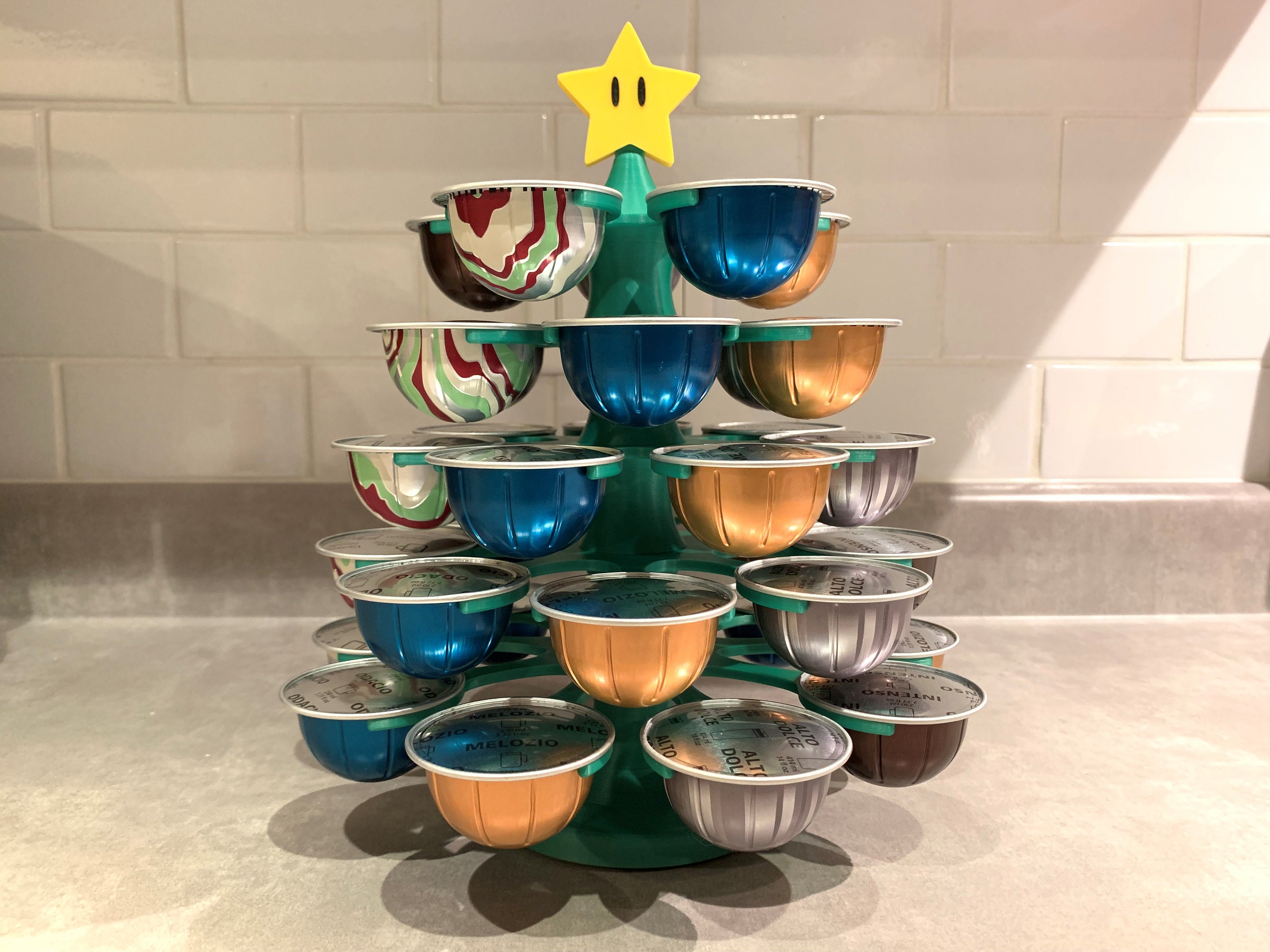 Mario Star Nespresso Vertuo Coffee Tree Holder - Etsy