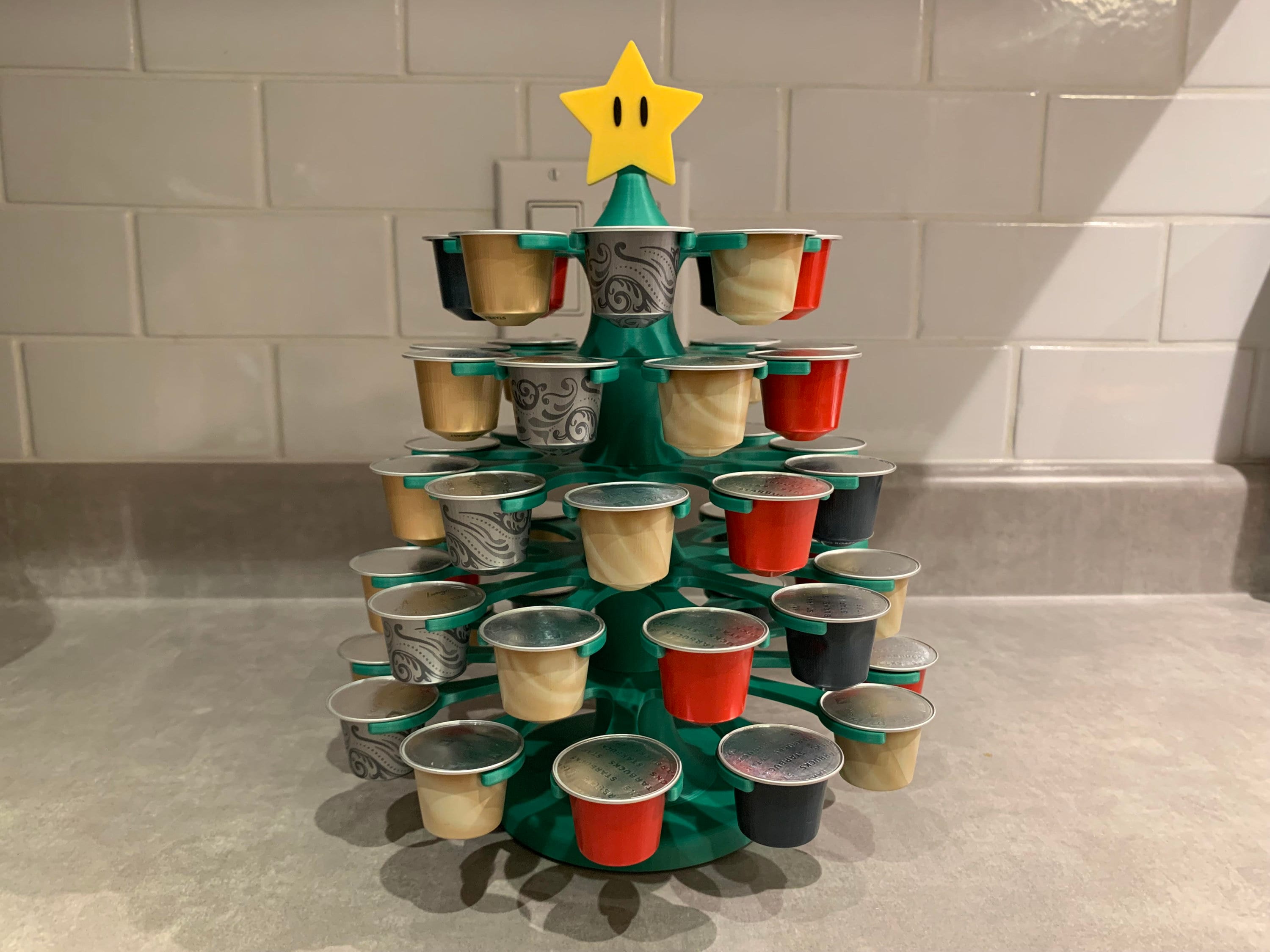 Mario Star Nespresso Capsule Coffee Tree Holder - Etsy