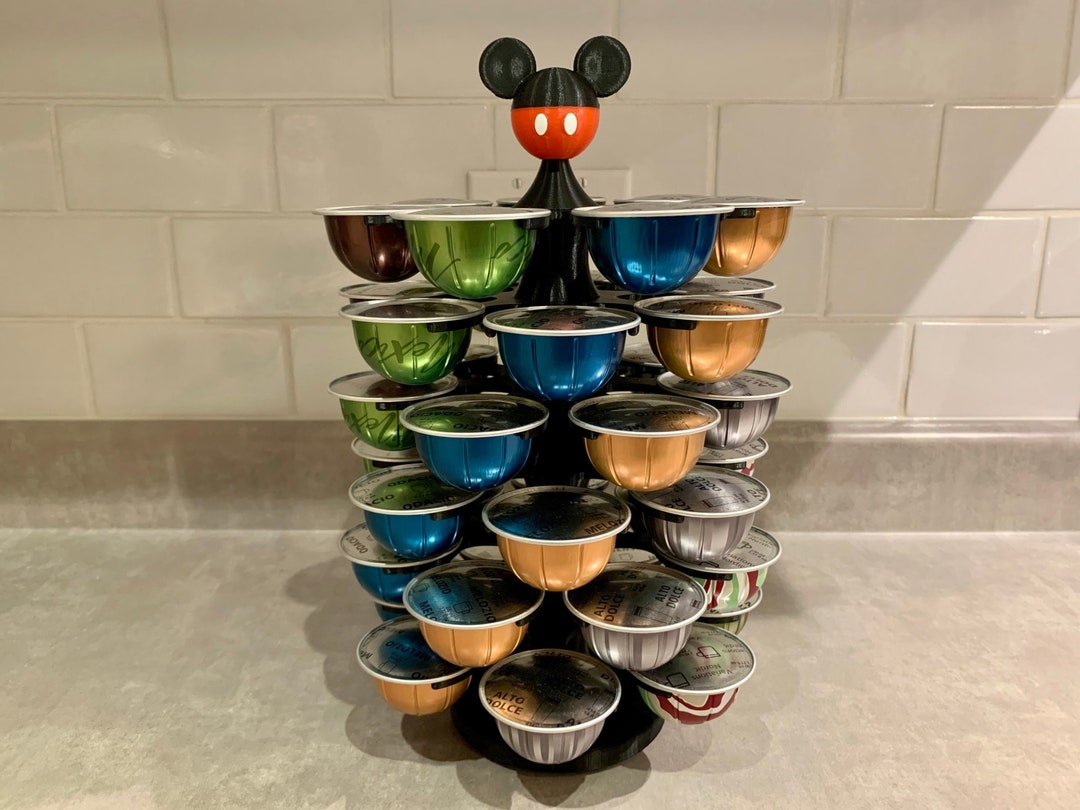 Disney + Nespresso Vertuo Coffee Pod Holder (customizable Tier) - Etsy