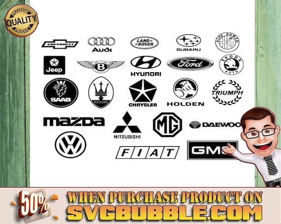 Car Logo SVG Bundle Car Logo Svg Files Vinyl Cut File | Etsy