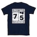 Oldometer 75 Tshirt, 75th Birthday Gift T-shirt, Born in 1948 Birthday ...