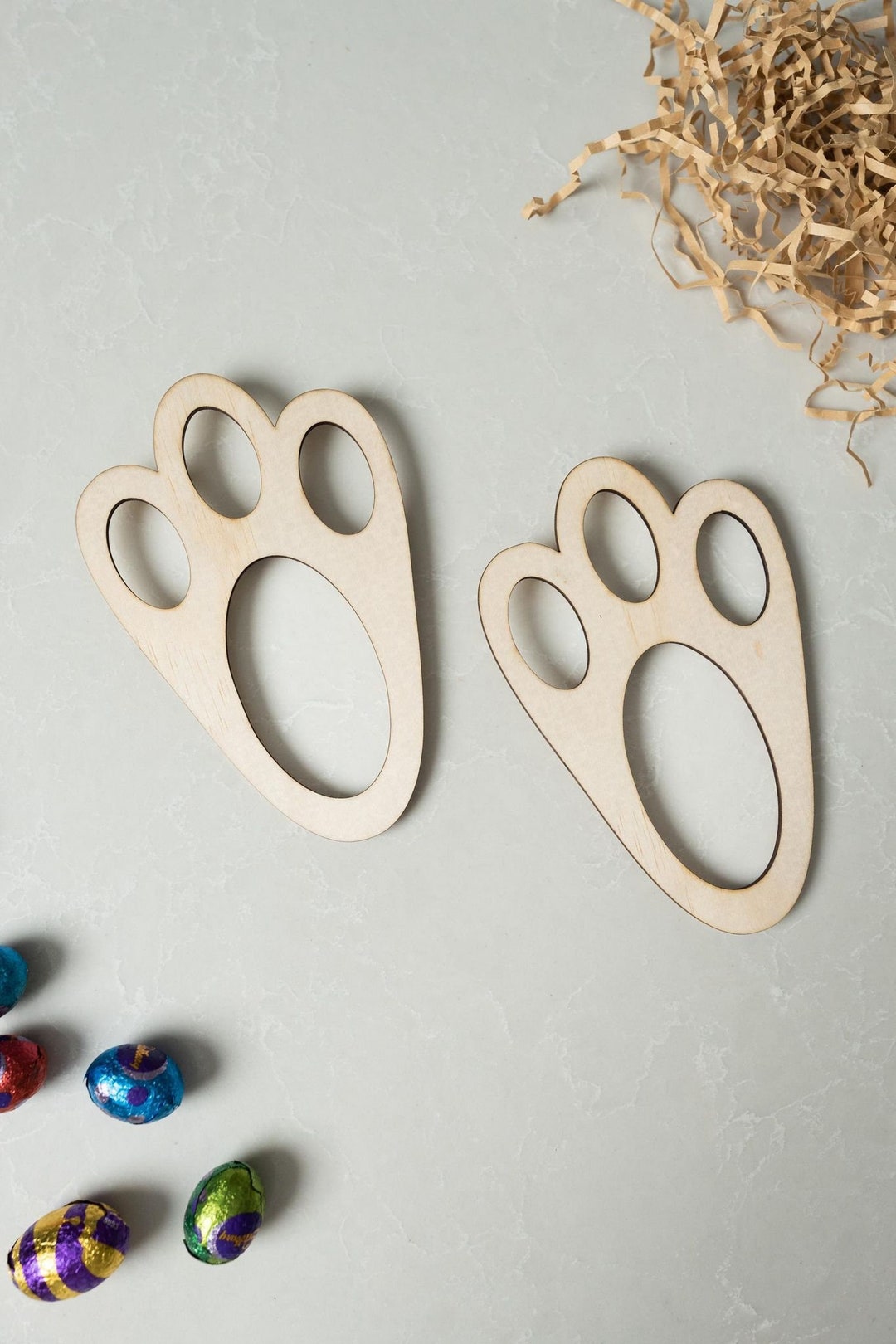 Easter Bunny Feet Stencil Easter Stencil Bunny Feet - Etsy