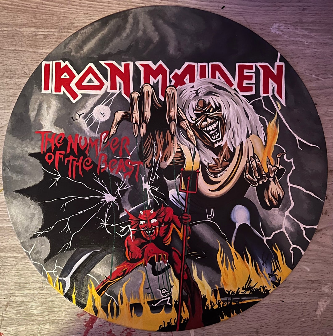 Album Cover Custom Painted Vinyl - Etsy