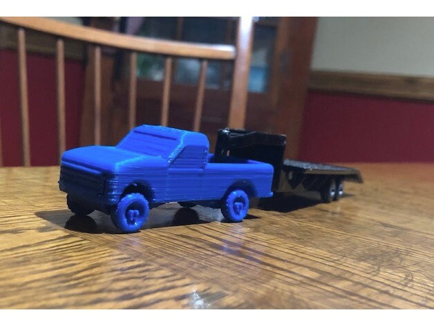 1:64 Toy Truck 3D Print STL File for 3D Printing - Etsy
