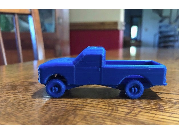 1:64 Toy Truck 3D Print STL File for 3D Printing - Etsy