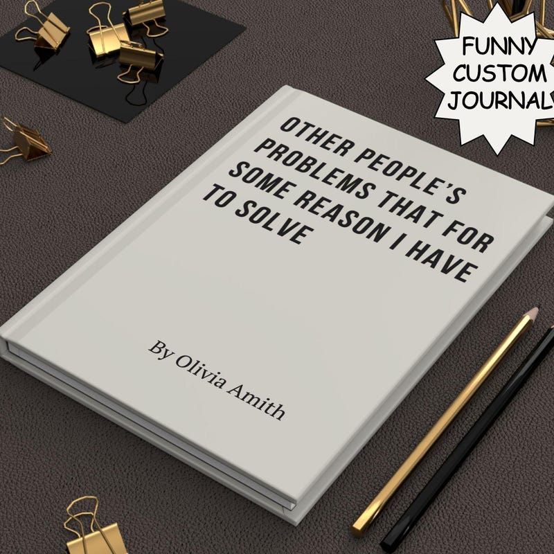 Work Sarcastic Notebook - Etsy