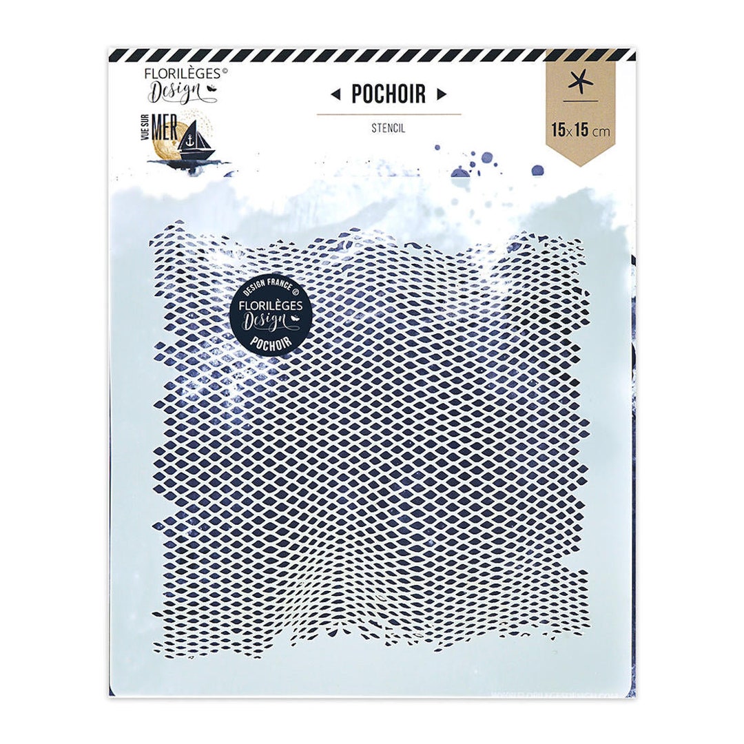 Fishnet - Stencil - Florilèges Design - Etsy
