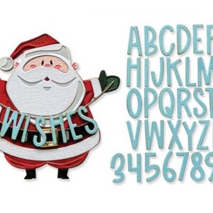 Die - Santa Greetings - Colorize by Tim Holtz - Thinlits Die Set 49PK ...