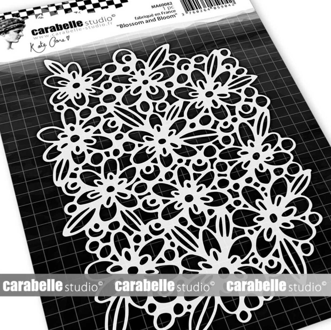 Stencil Blossom and Bloom Kate Crane Carabelle Studio - Etsy