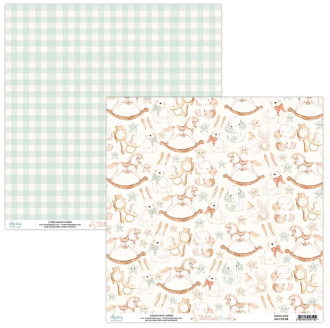 Little One 6 X 6 Paper Set Mintay Papers - Etsy