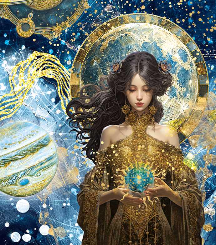 Rice Paper A4 - Celestial - 1 Sheet - Ciao Bella - Etsy