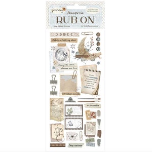 Rub Ons - Secret Diary - Notes & Labels - Create Happiness - Stamperia ...