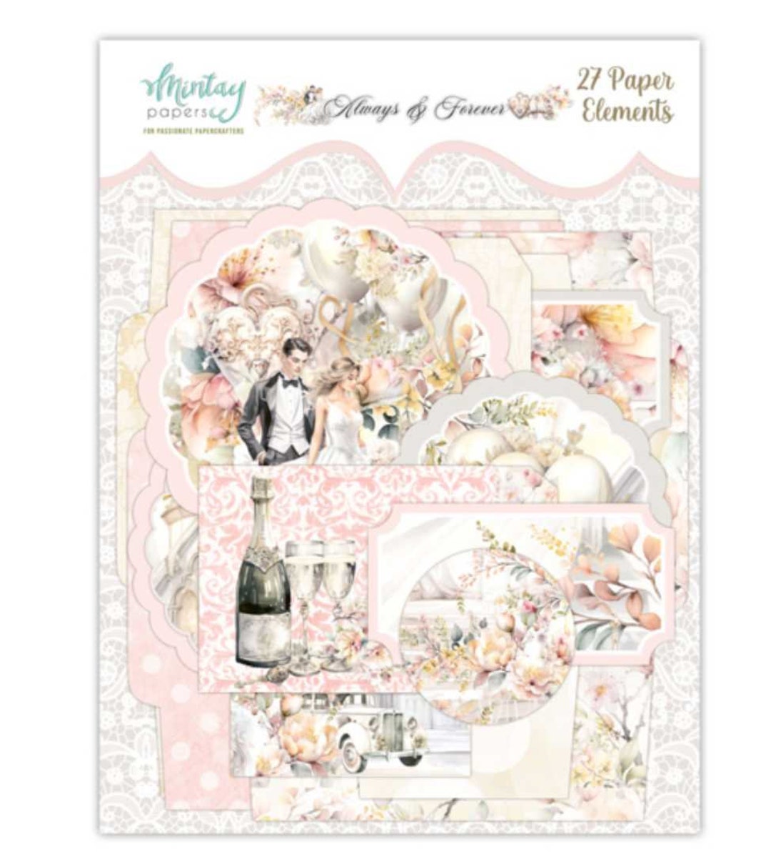 Mintay Papers - Always and Forever - Paper Elements -27 PCS - Etsy