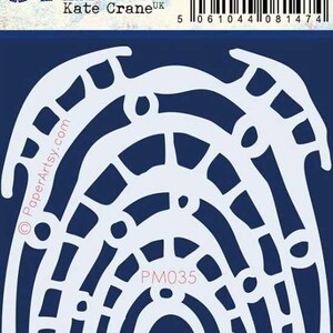 Mini Stencil - Kate Crane - 035 - Paperartsy - Etsy
