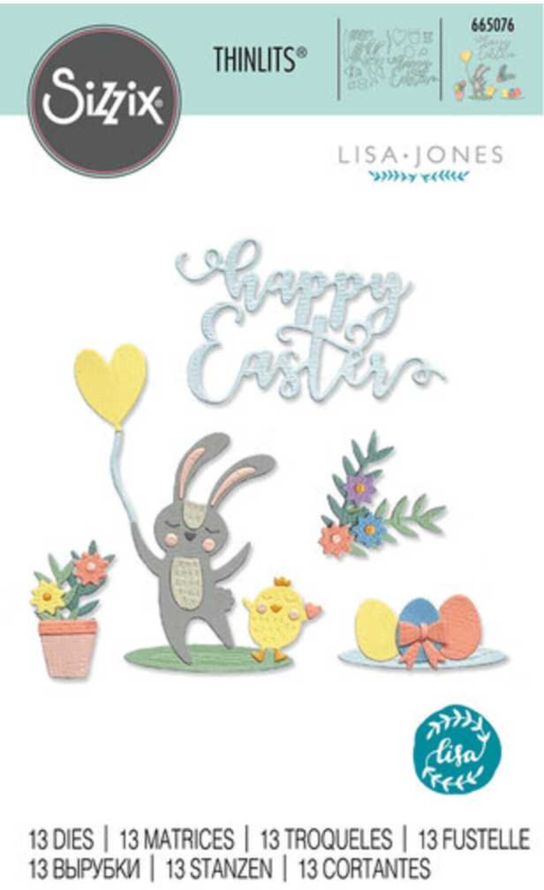 Sizzix - Thinlits Dies - Easter Icons - Etsy