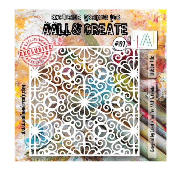 Tile Stencil 6x6 - Etsy