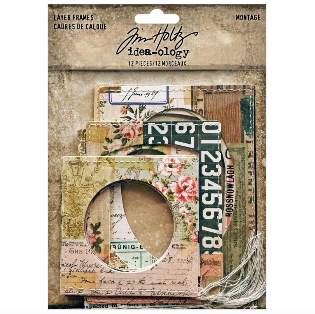 Layer Frames Montage - Ideaology - Tim Holtz - Etsy