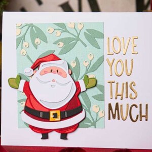 Die - Santa Greetings - Colorize by Tim Holtz - Thinlits Die Set 49PK ...