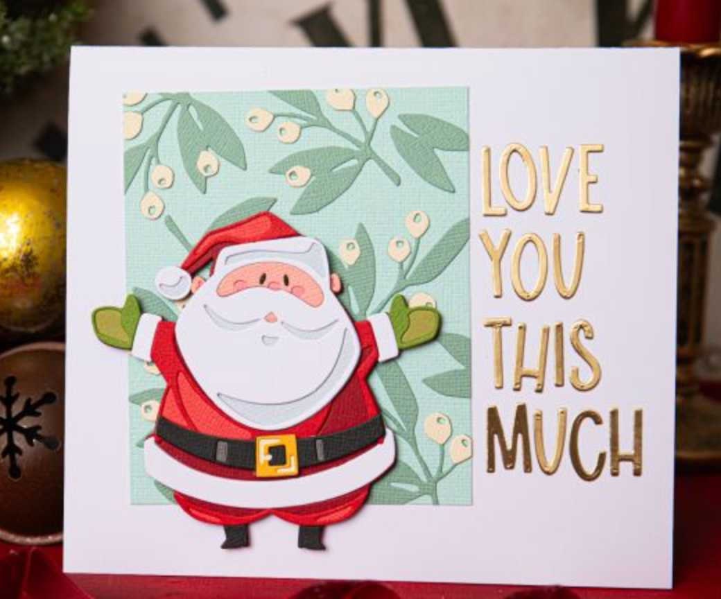 Die - Santa Greetings - Colorize by Tim Holtz - Thinlits Die Set 49PK ...