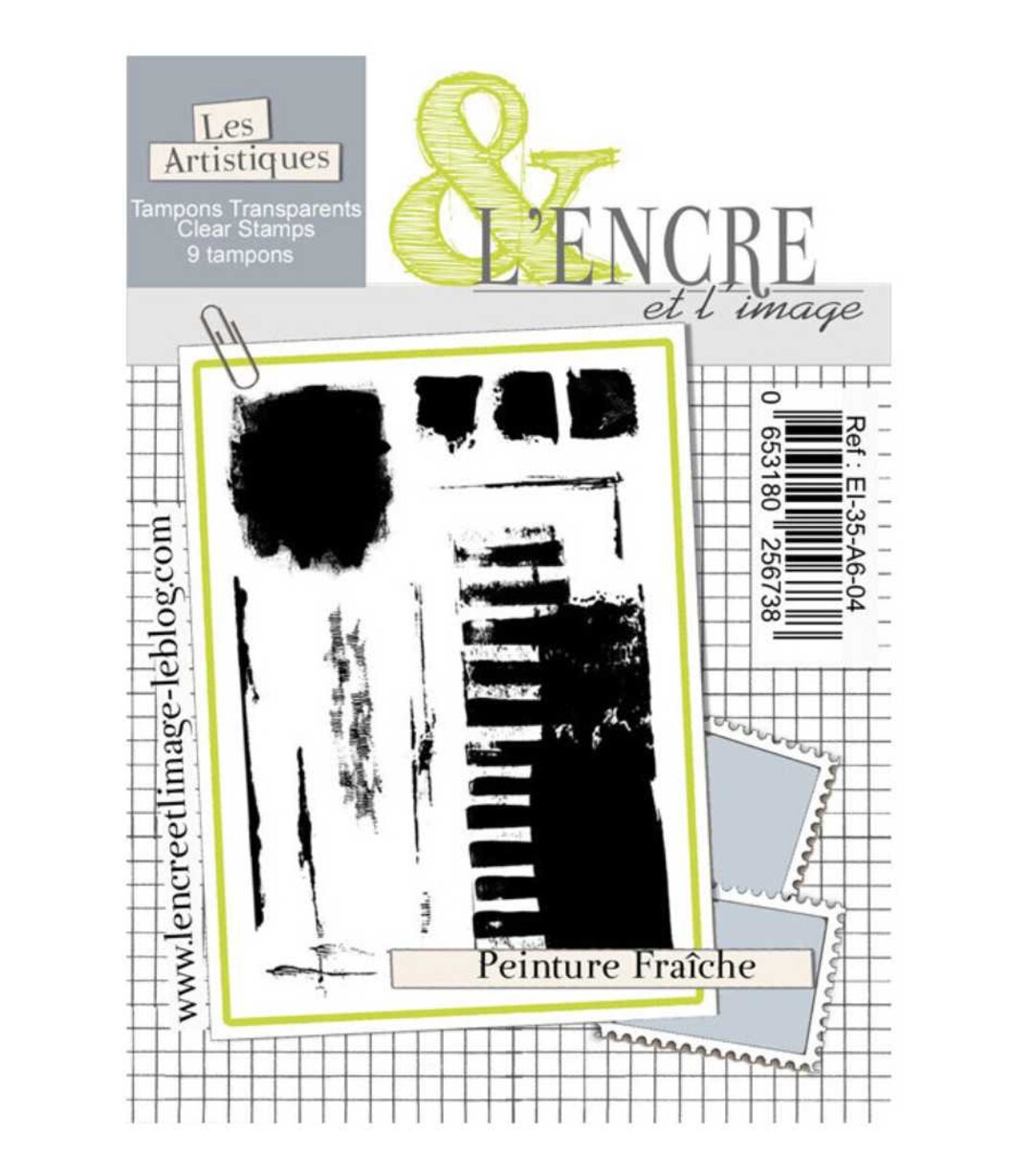 Fresh Paint - Clear Stamp Set - L'encre Et L'image - Etsy